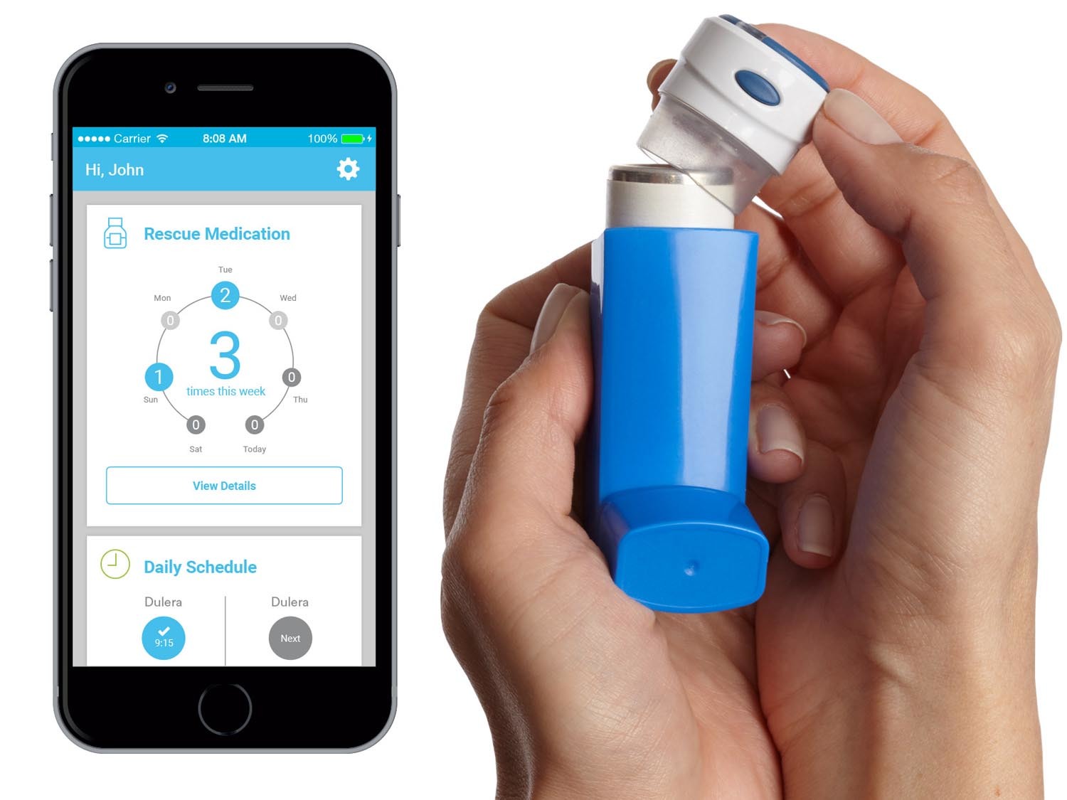 UX for a Connected Inhaler | Big Medium